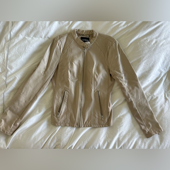 Express | Jackets & Coats | Express Faux Leather Jacket | Poshmark